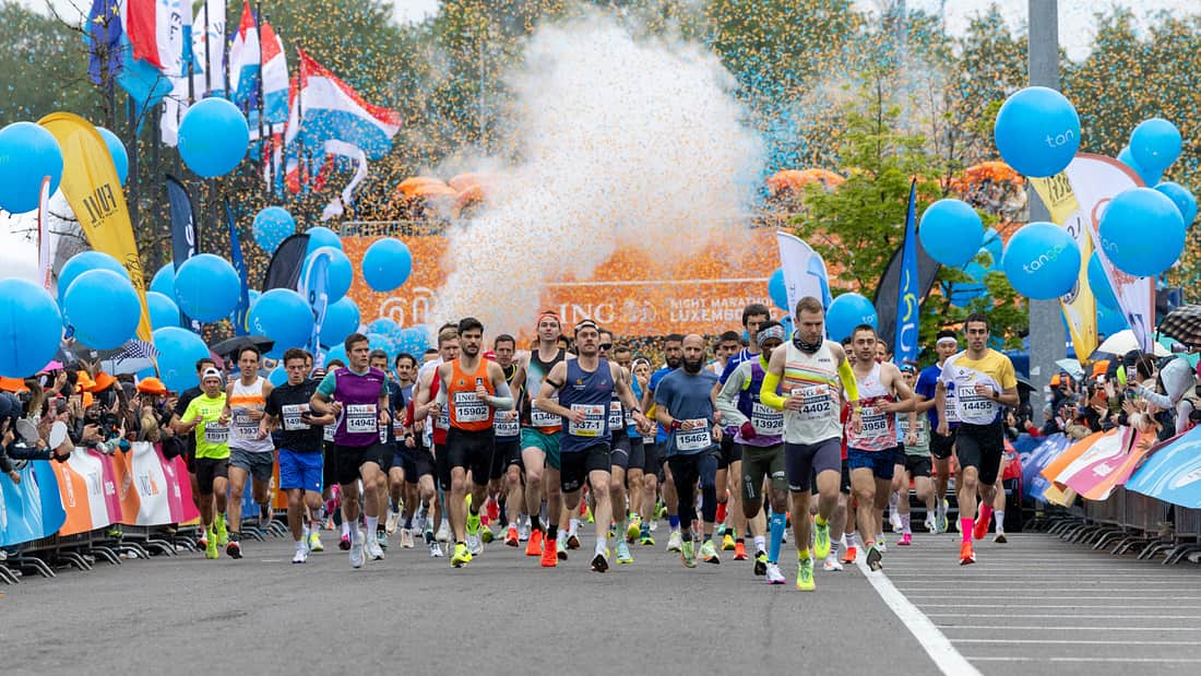 Night Marathon Luxembourg: 18.000 laufen durch Luxemburger Nacht