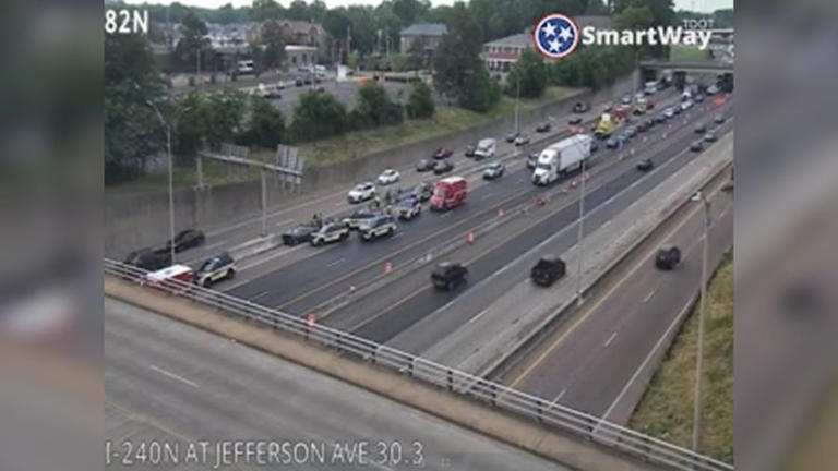 THP responds to crash on I-240 near Medical District