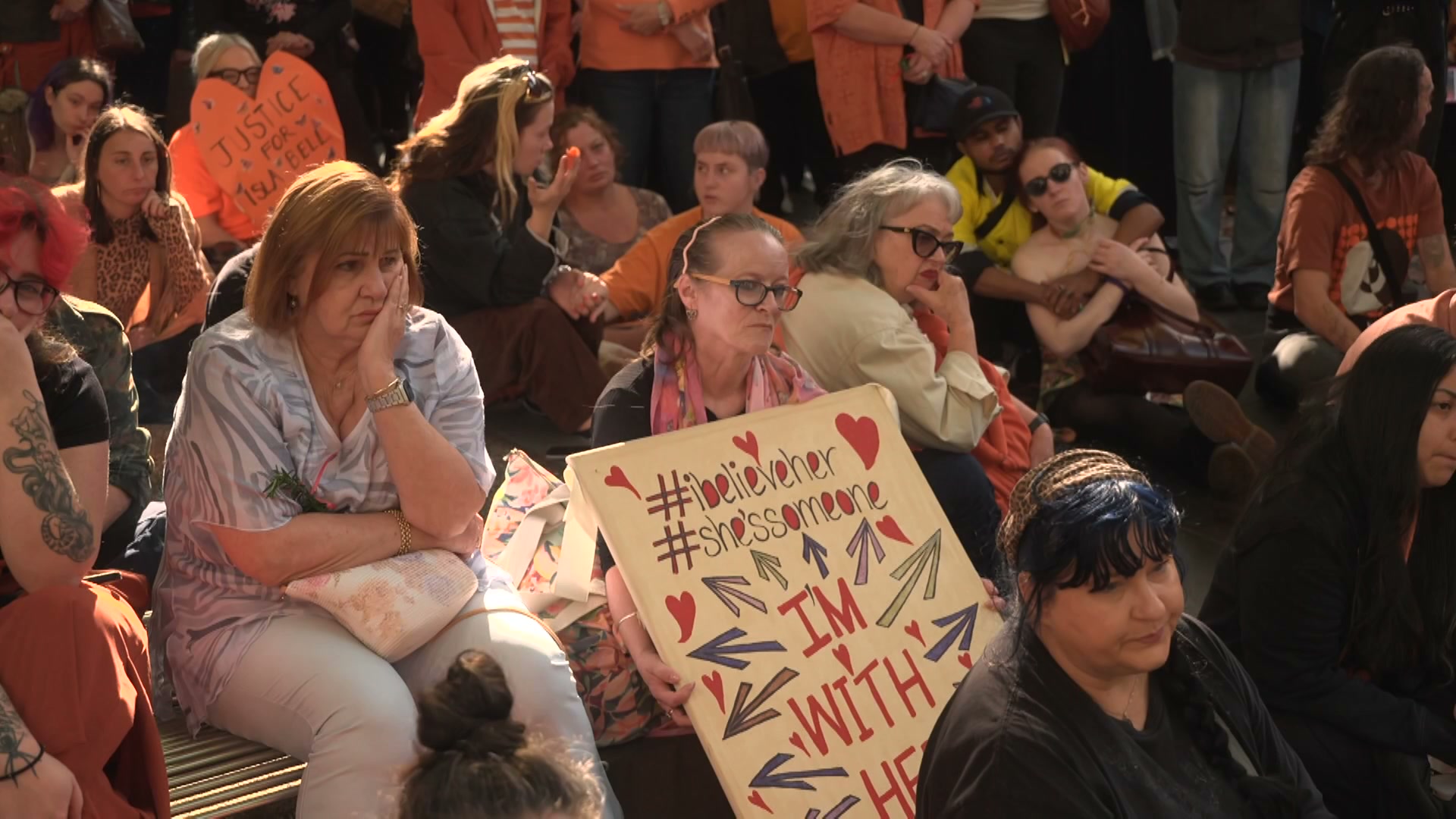 Rally held for Isla Bell after prosecutors drop murder charge