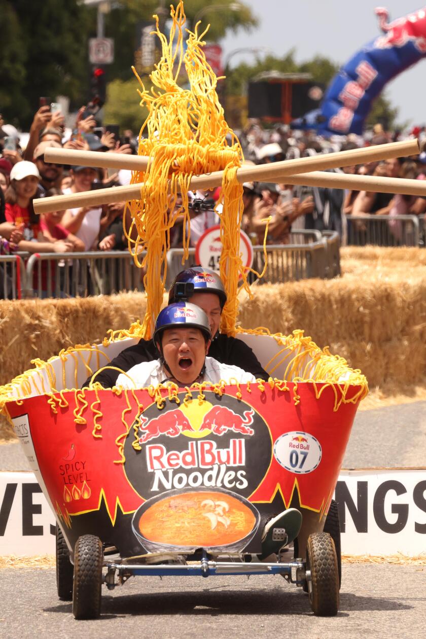 Photos: Red Bull soapbox derby racing