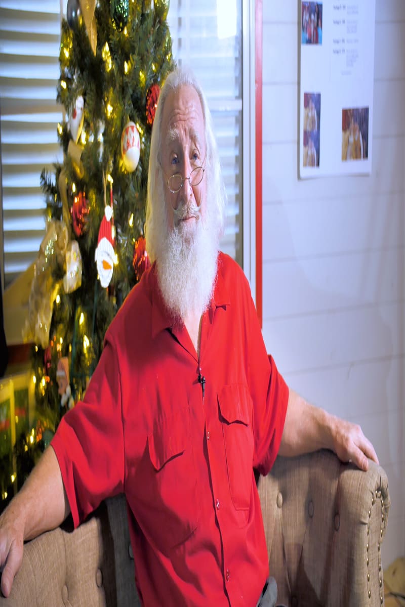 Santa Rick spreads joy