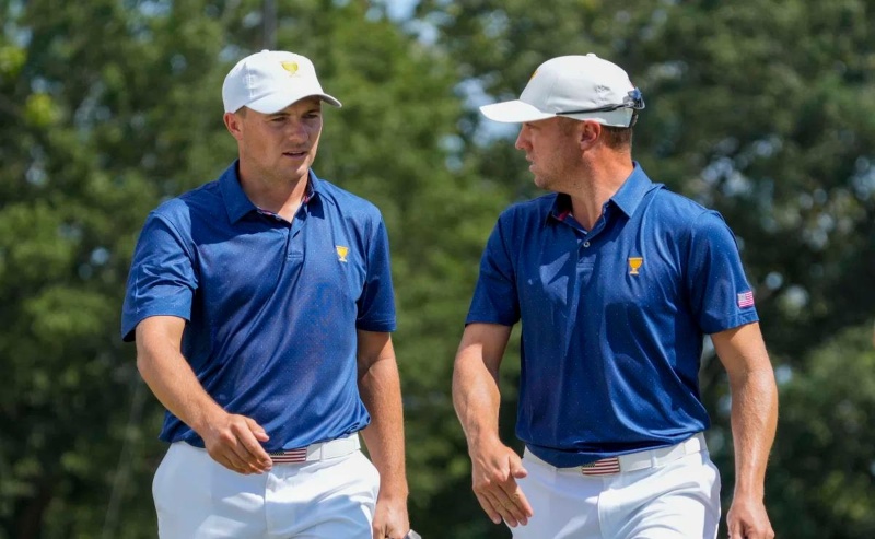 Justin Thomas left speechless after Jordan Spieth pulls off incredible ...
