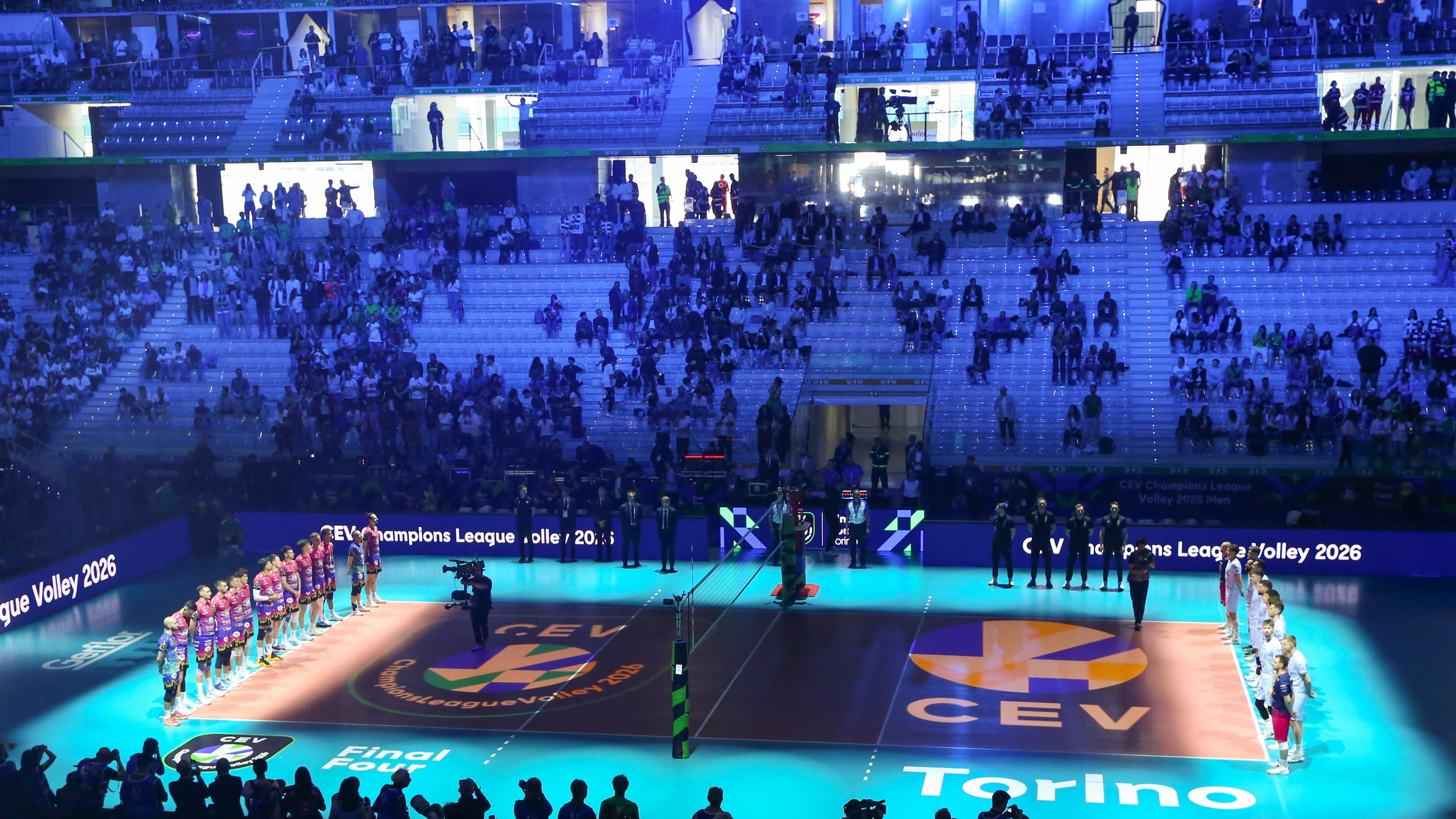 Smutne obrazki podczas Final Four Ligi Mistrzów z polskimi drużynami