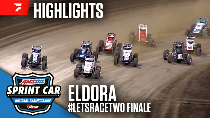 Highlights | 2026 USAC #LetsRaceTwo Saturday at Eldora Speedway