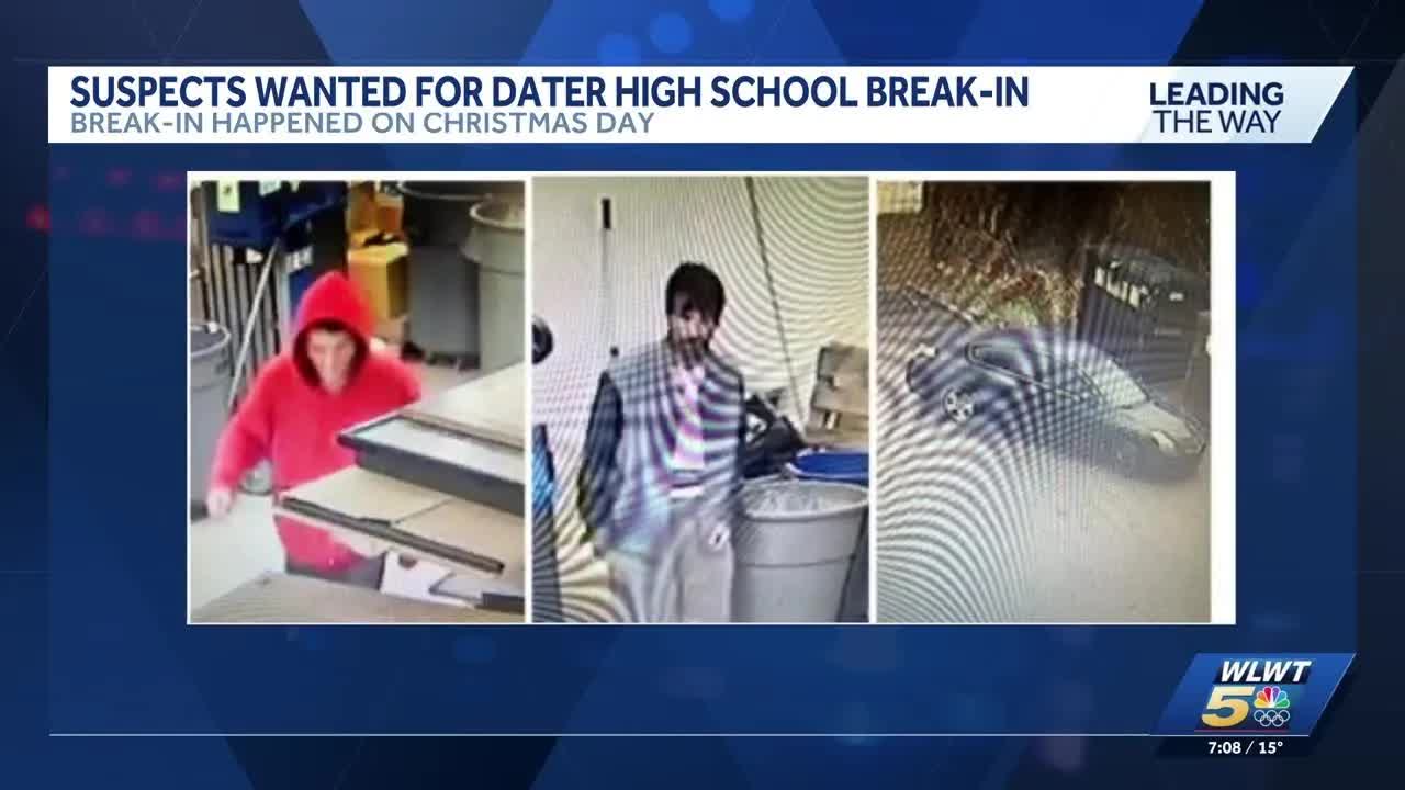 Police searching for suspects accused of breaking into Dater High School