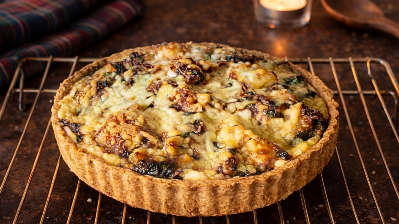 Traditional British vegetable pie recipe from the Land Girls era