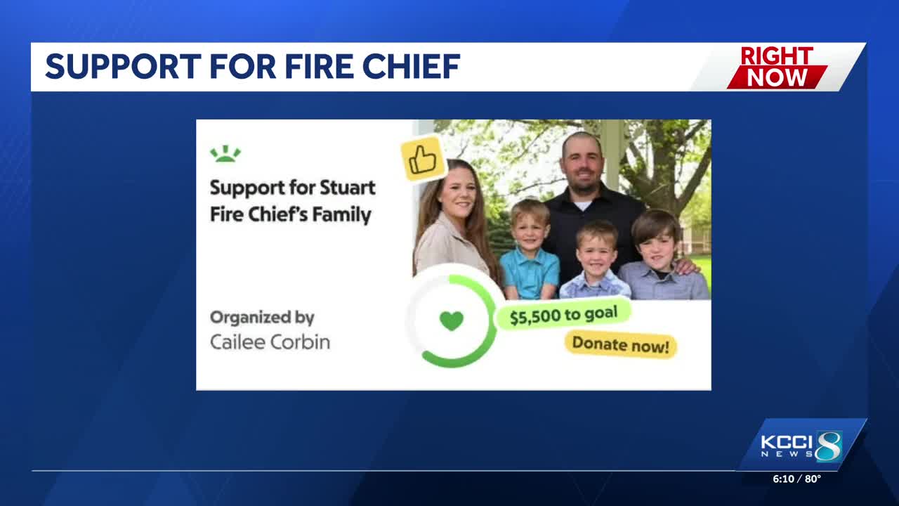 Lightning strike damages Stuart fire chief's home