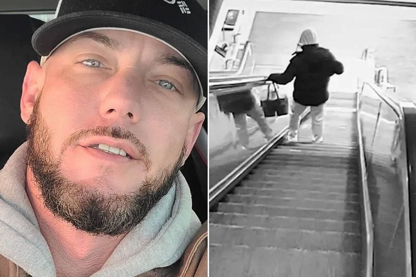 Dad dies after getting trapped in escalator as commuters walk past in ...