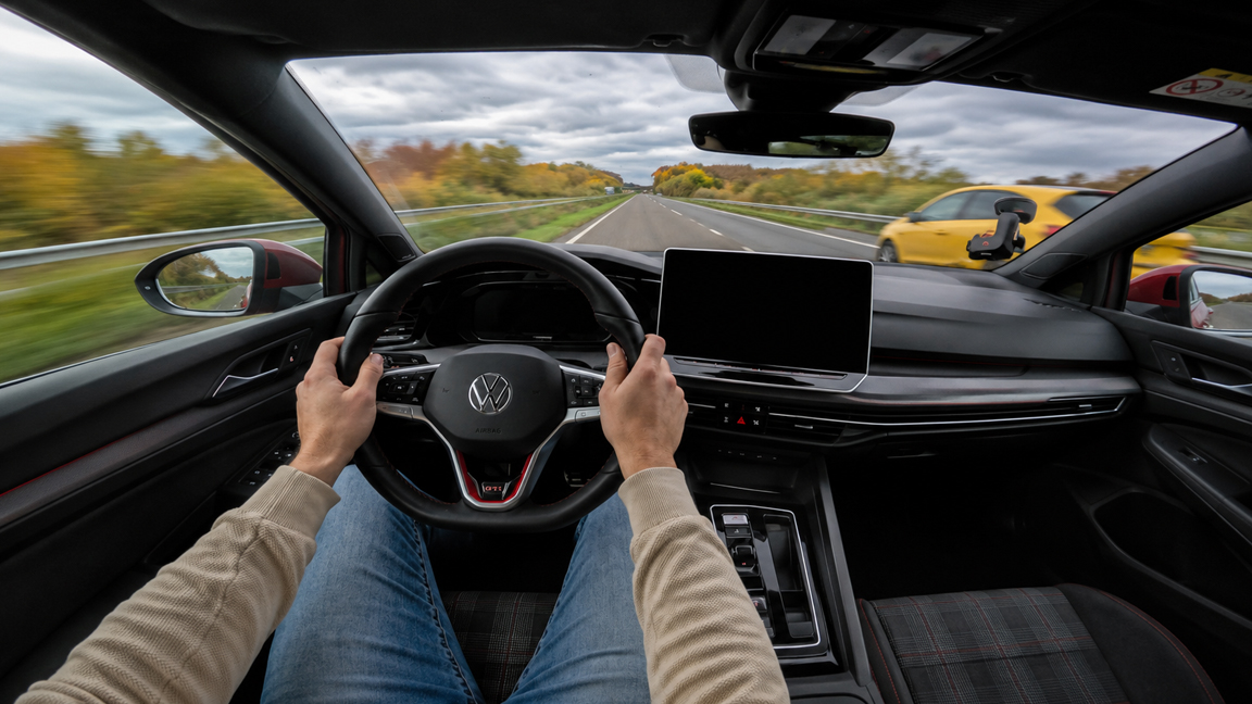 New 2026 VW Golf GTI tested at Autobahn speeds