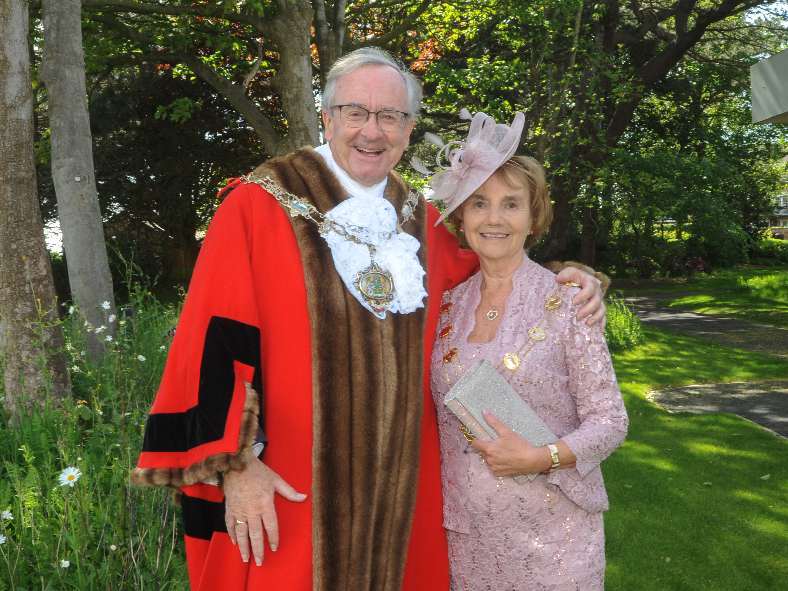 Here's the new Fylde mayoral team - and the trio of local charities ...