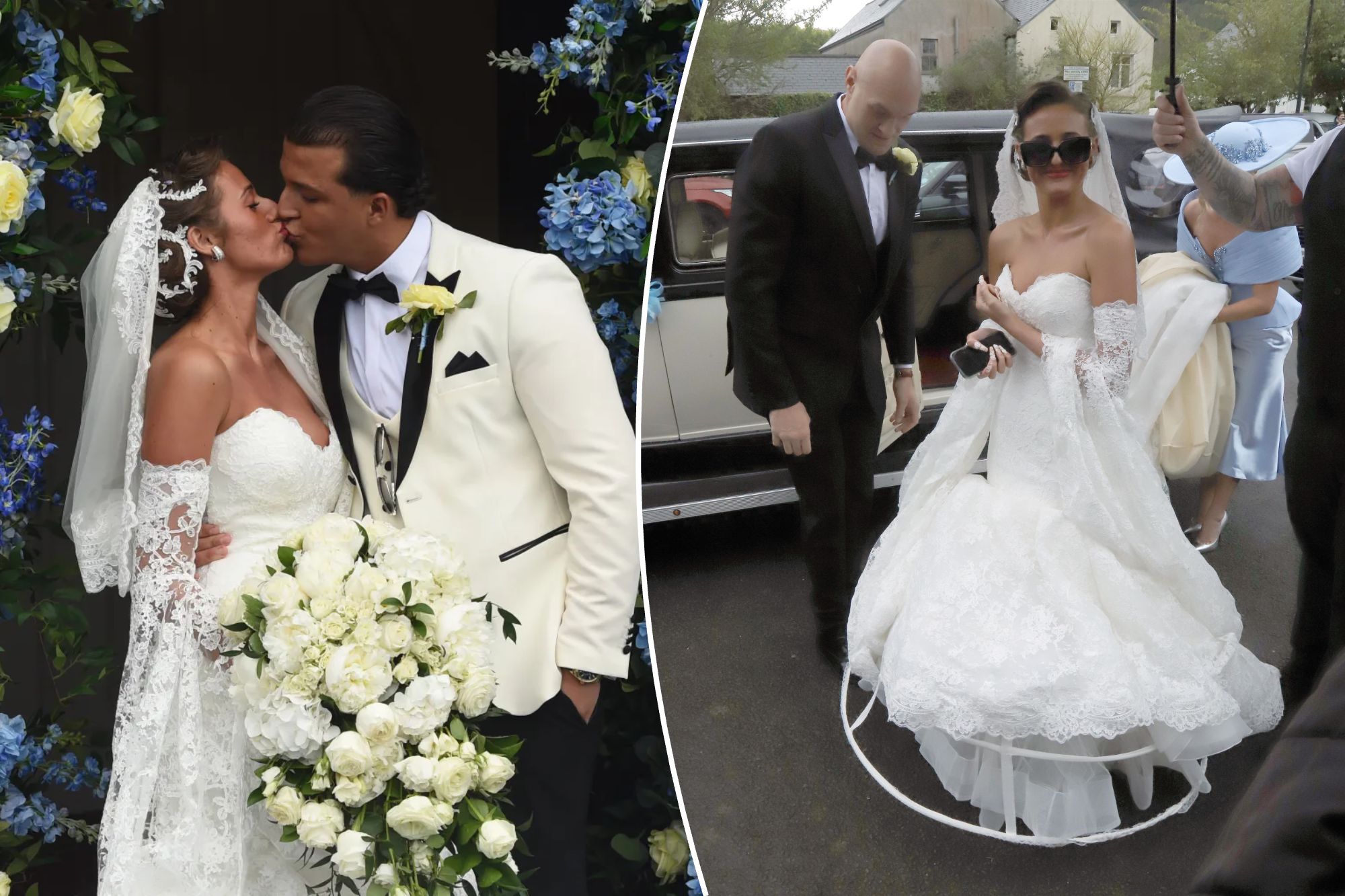 Tyson Fury’s 16-year-old daughter gets married in Crocs — and ...