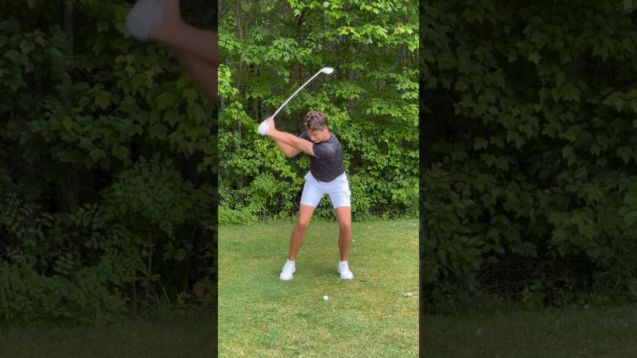 Loudest golf shot in the history of forever? 😳 #golf #shorts