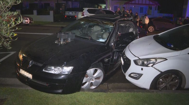 Chaos erupts after police pursuit ends in violent suburban crash