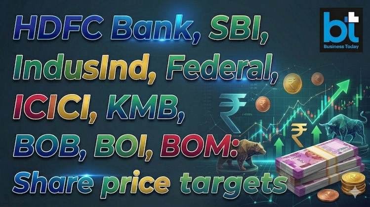 HDFC Bank, SBI, IndusInd, Federal, Axis, ICICI, KMB, BOB, BOI, BOM ...