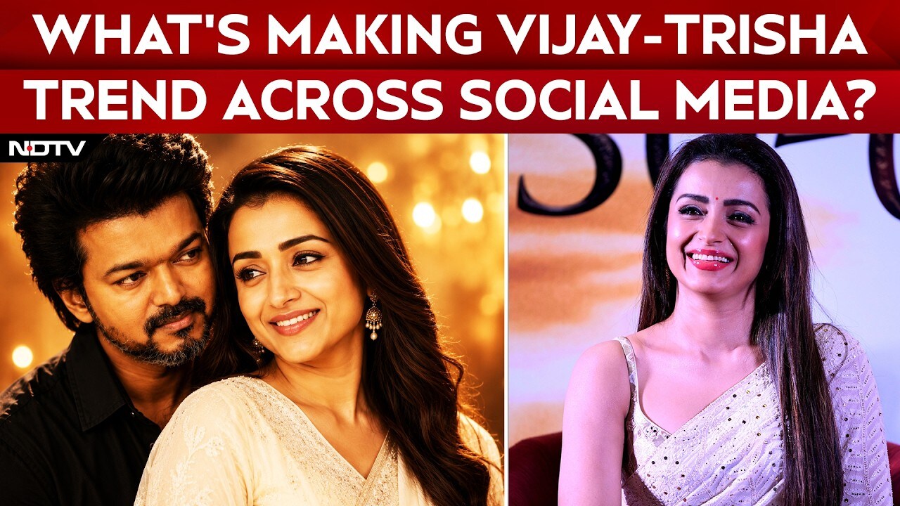 Trisha Vijay | What's behind the viral Vijay-Trisha 'lucky charm' buzz?
