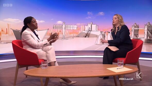Kemi Badenoch claps back at Laura Kuenssberg in BBC row: 'Let me finish!'