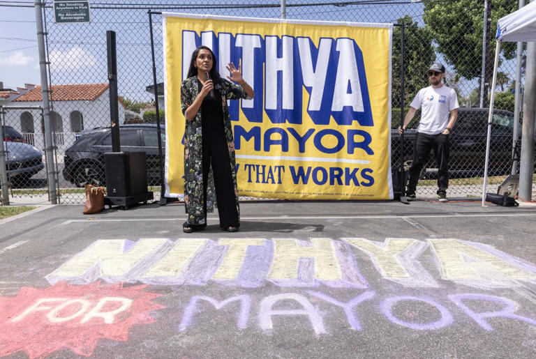 How Hollywood's production crisis became a key issue in the LA mayor's race