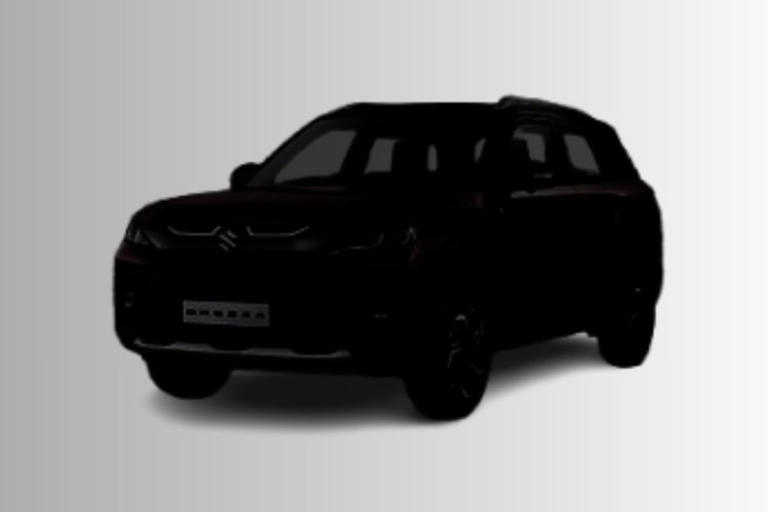 2026 Maruti Suzuki Brezza facelift snapped with emission testing equipment