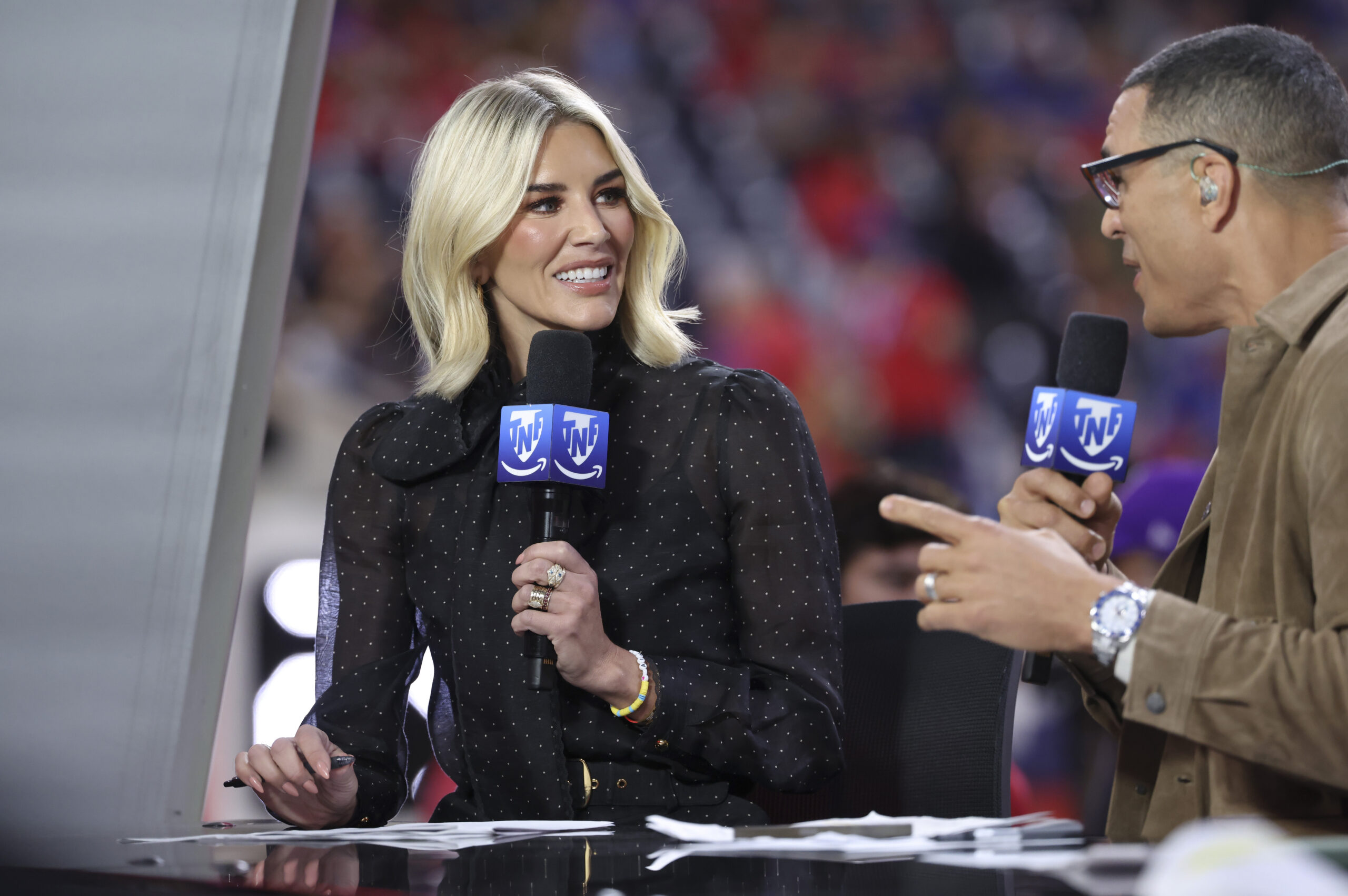 Amazon’s NFL host swears off marriage after watching Kelce and Swift