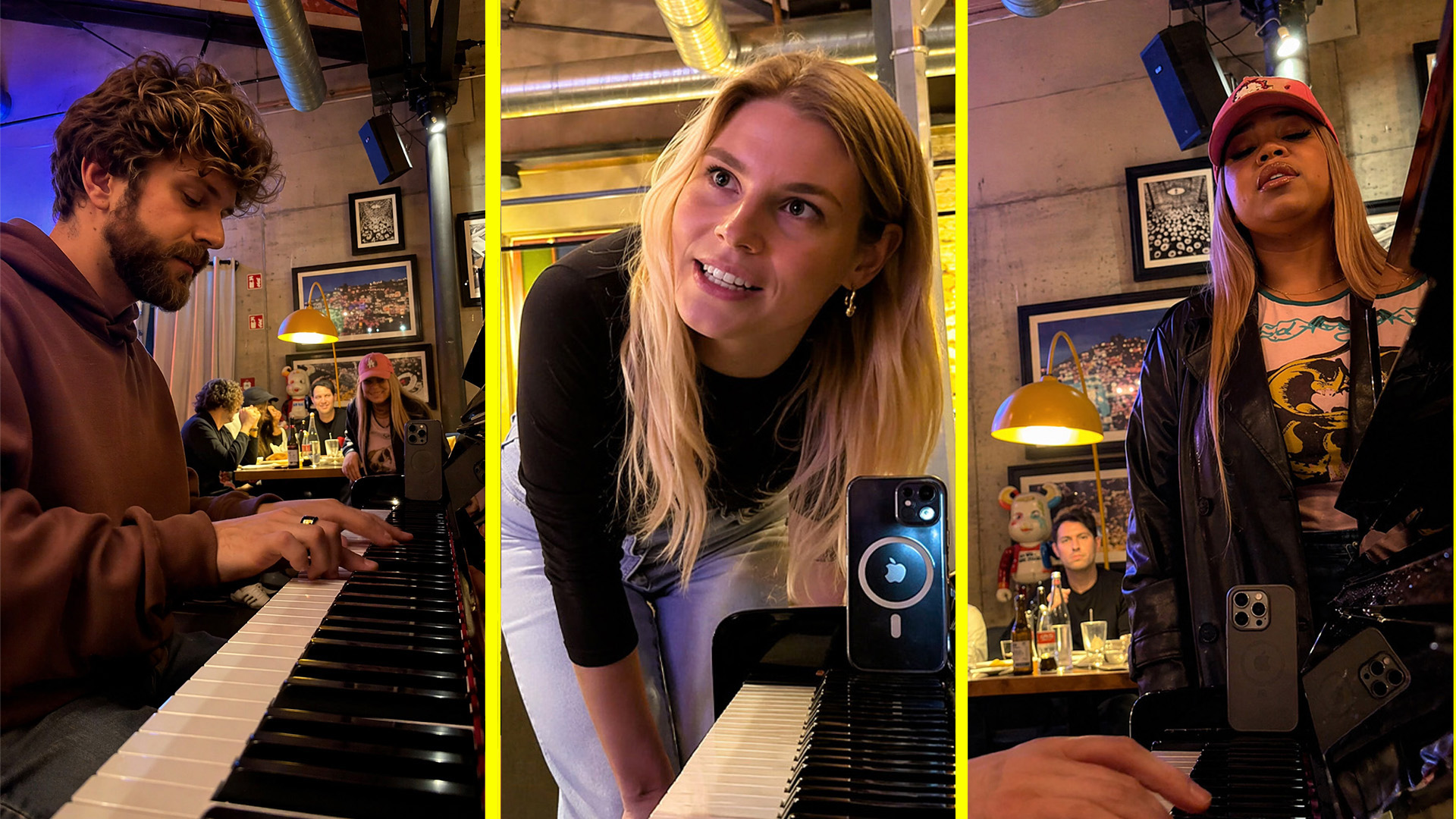 Zoe Wees suddenly joined my piano performance