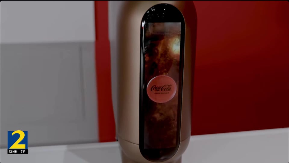 Coca-Cola new drink machines
