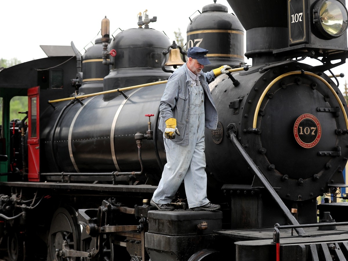 Tait Locomotive 107 Notches Its Namesake Birthday At Fort Edmonton Park