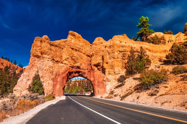 This 122-mile road is one of the country’s most scenic drives—with red ...