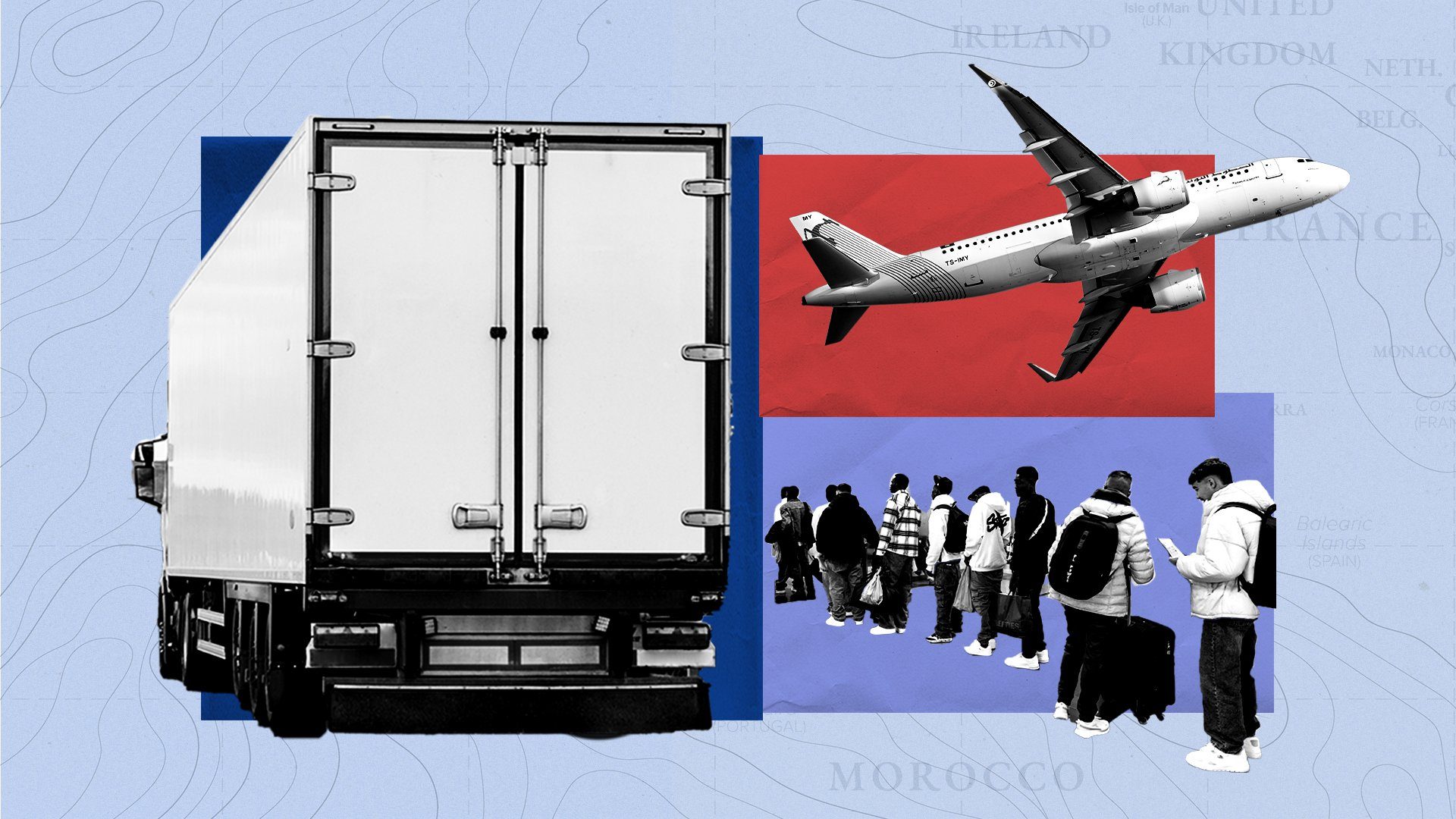 Cheerio Blighty: The migrants paying £1,300 to be smuggled out of the UK