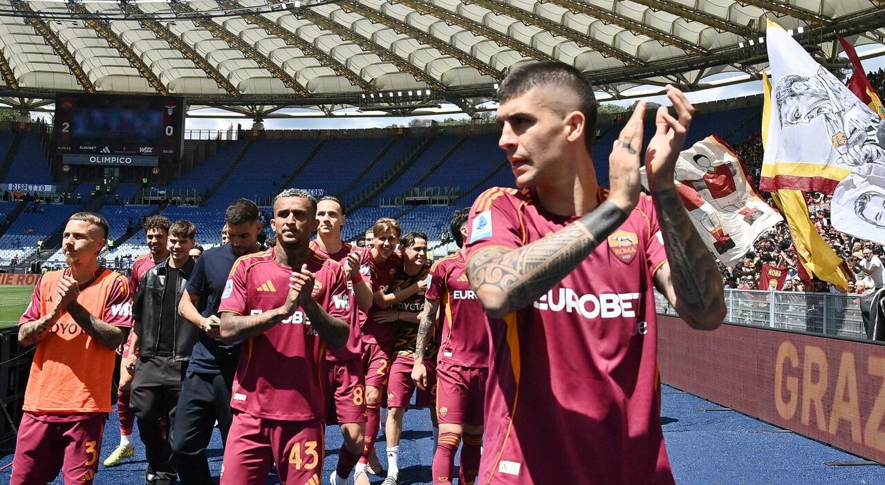 Roma-Lazio 2-0: doppietta decisiva di Mancini, Gasp è quarto, sorpasso ...