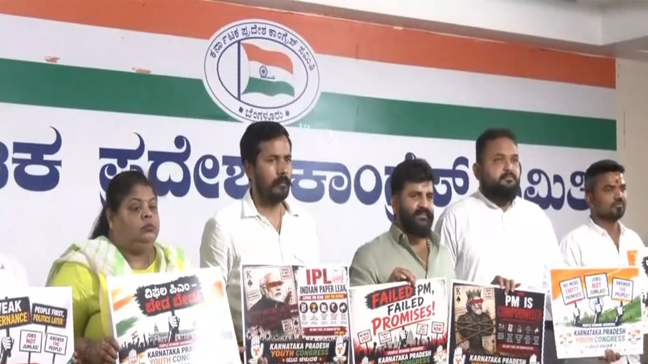 Karnataka Youth Congress to hold 'Raj Bhavan Chalo' over NEET leak
