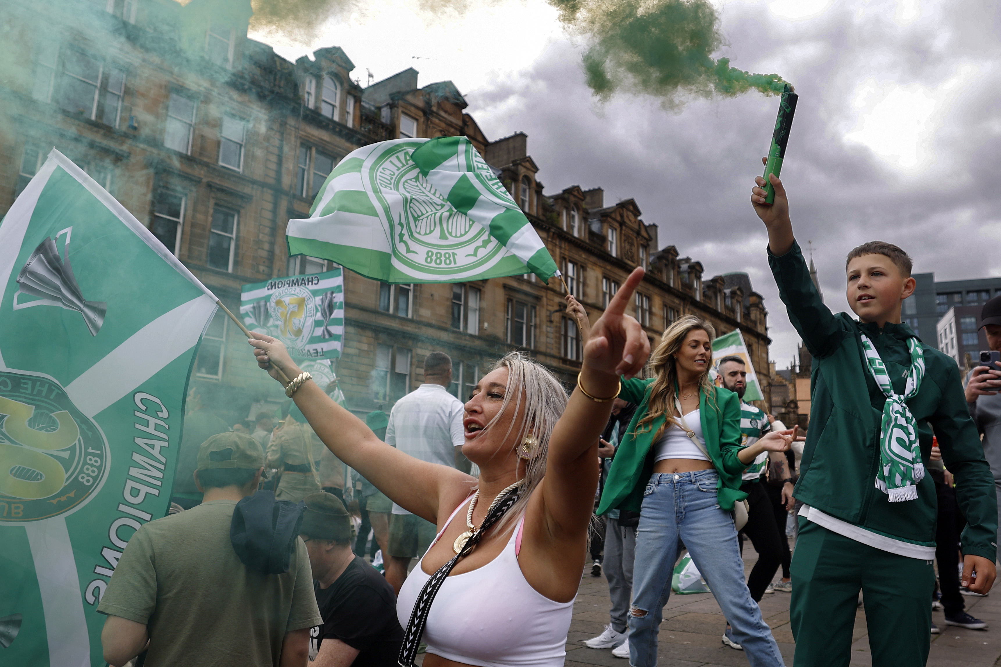 Local residents condemn anti-social behaviour after Celtic fans took ...