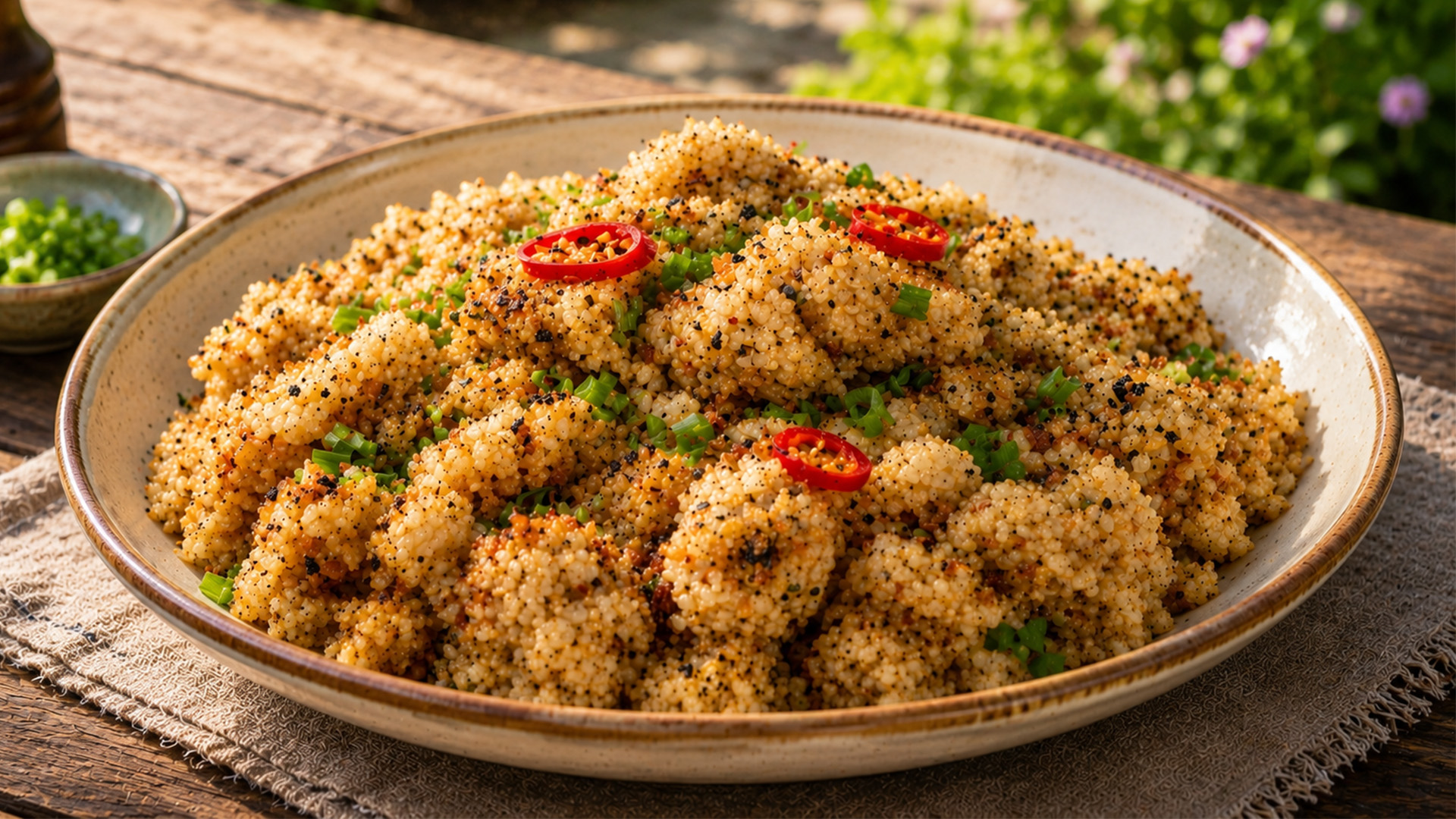 Salt And Pepper Calamari With Crunchy Golden Coating