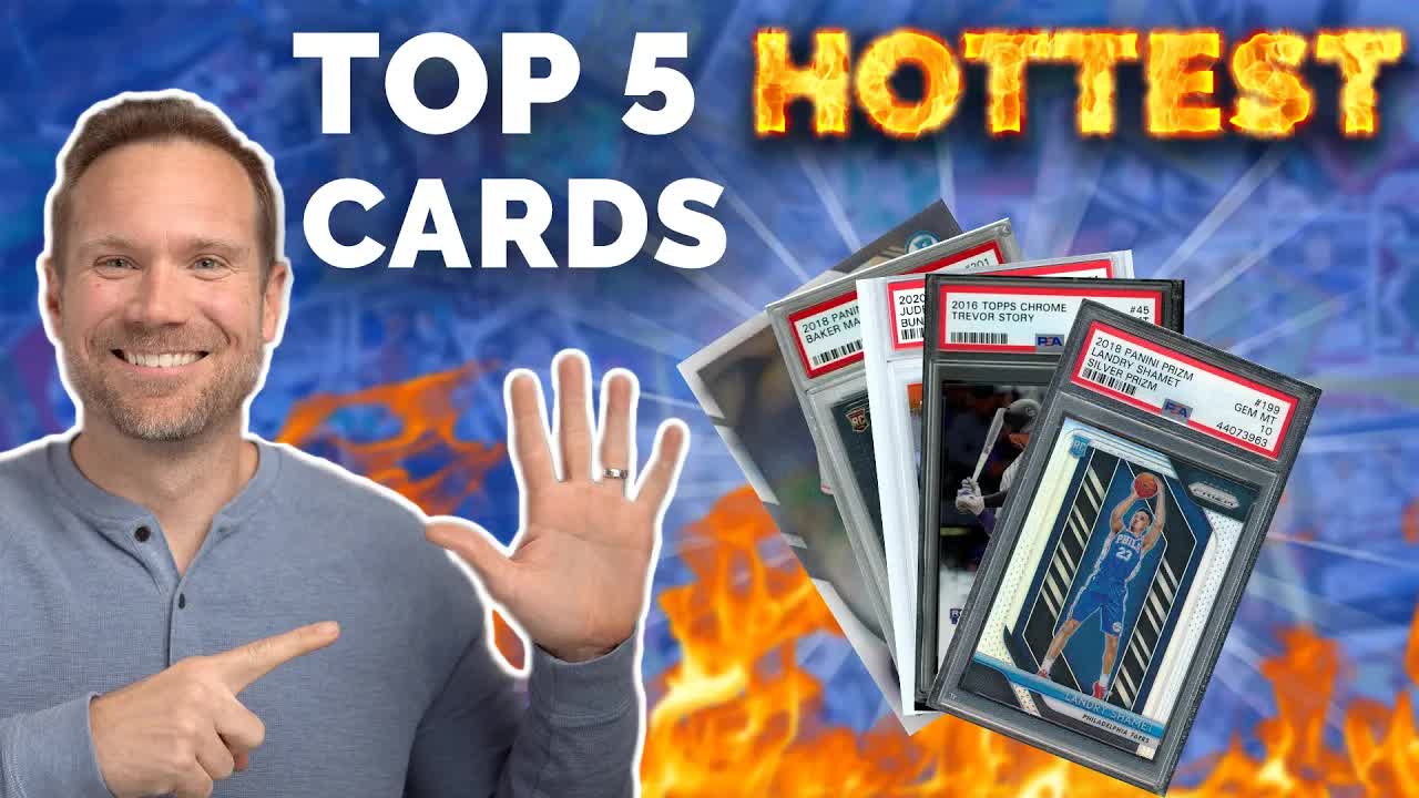 Top 5 sports cards going up! 🔥📈