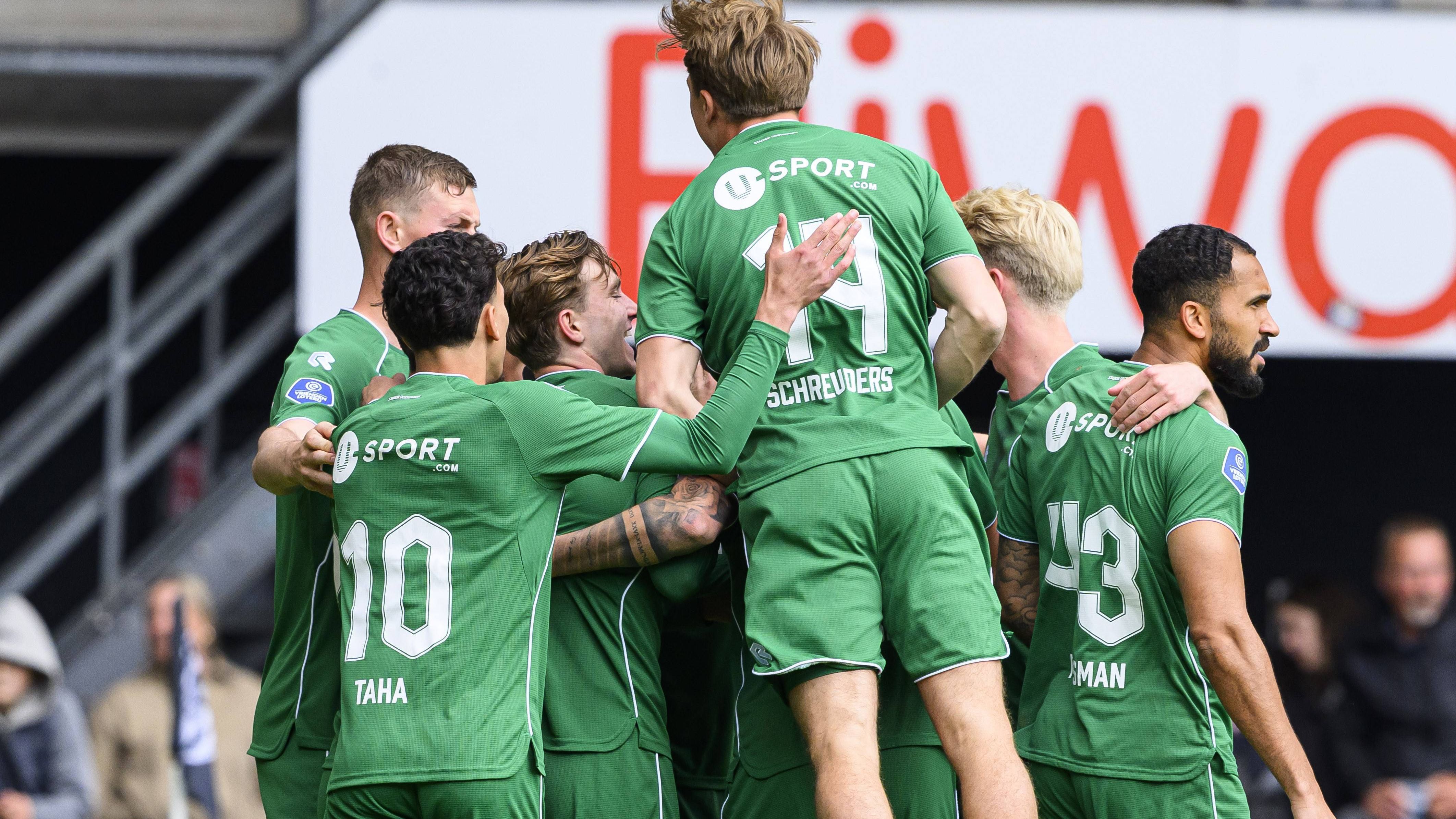 FC Groningen grijpt play-offplek, Sparta onderuit tegen stadsgenoot ...