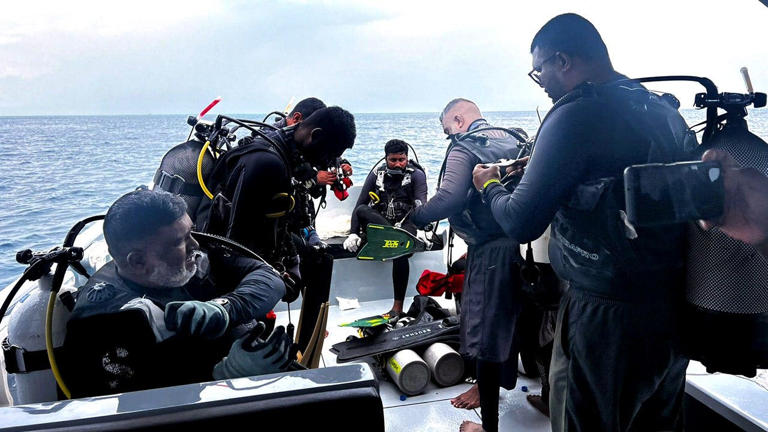 Maldives military diver dies searching for four Italian divers missing ...