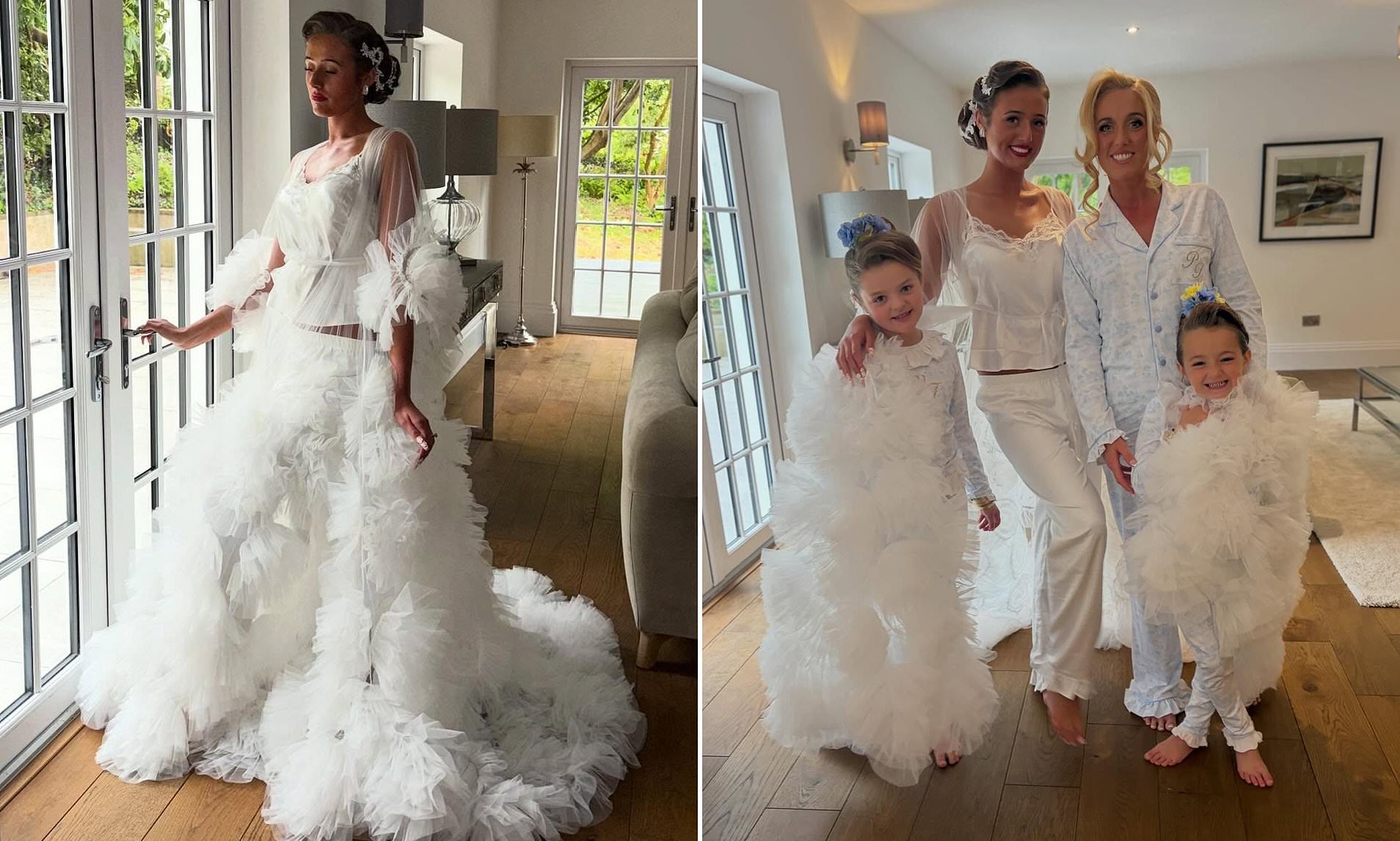 Proud Mother Paris Fury Reveals Venezuela S Wedding Morning Look