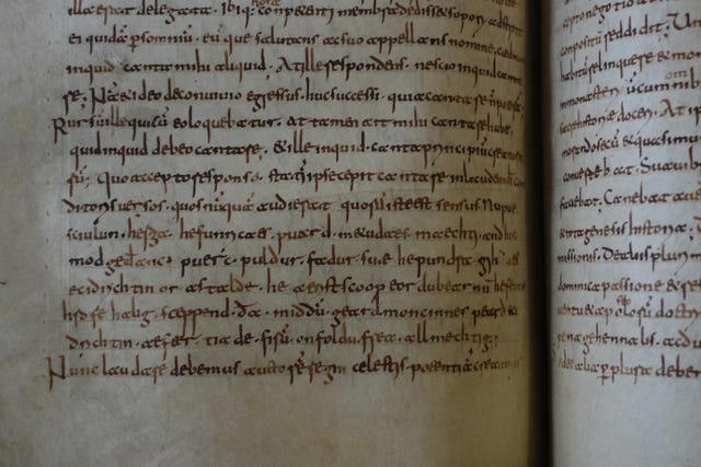 Researchers 'speechless' as oldest English poem found in medieval book ...