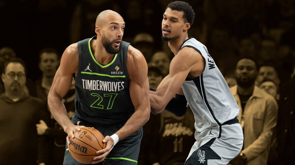 Shannon Sharpe slams Rudy Gobert's performance vs. Spurs: "He gave me ...