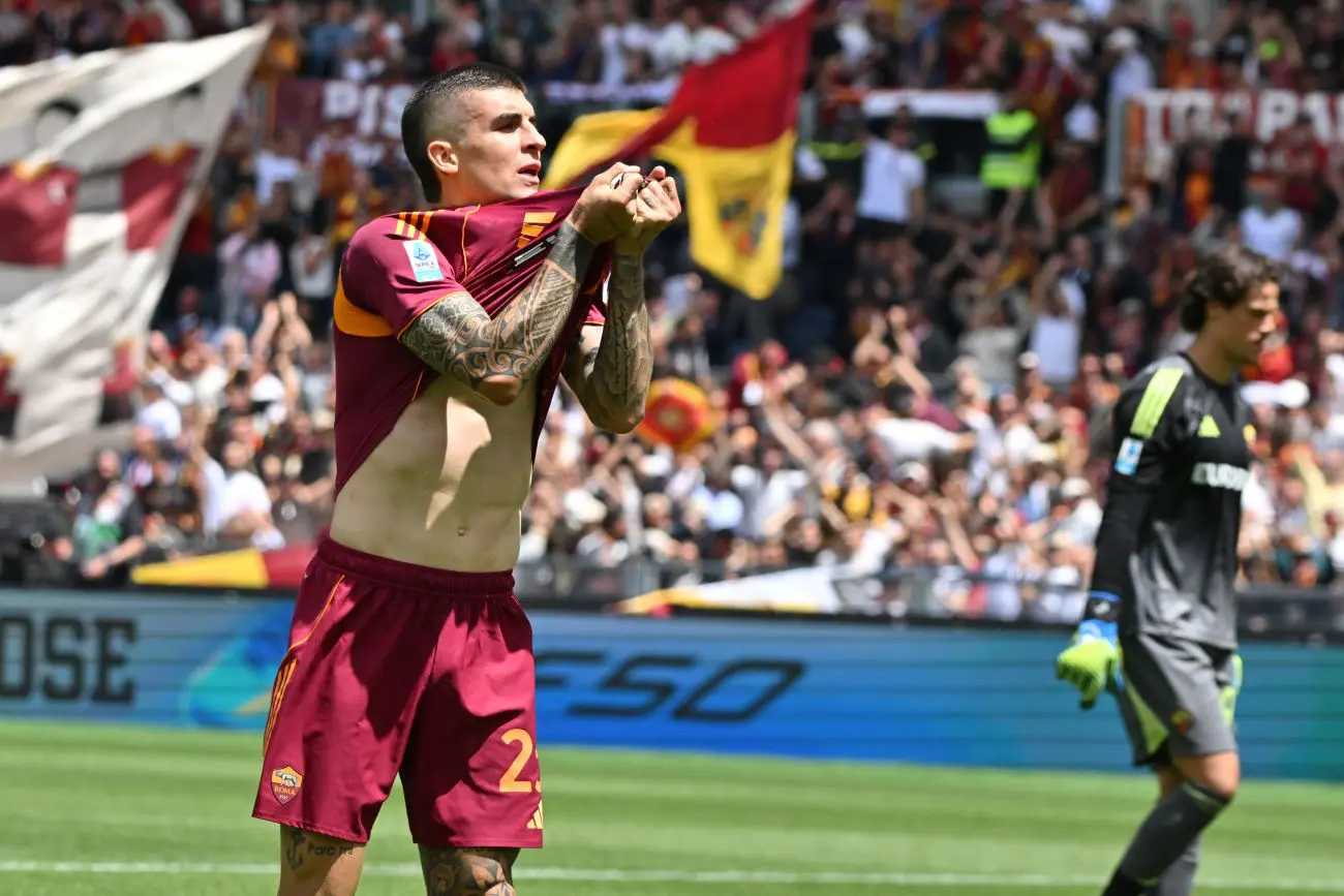 Roma-Lazio 2-0, una doppietta di Mancini vale il derby e il quarto posto