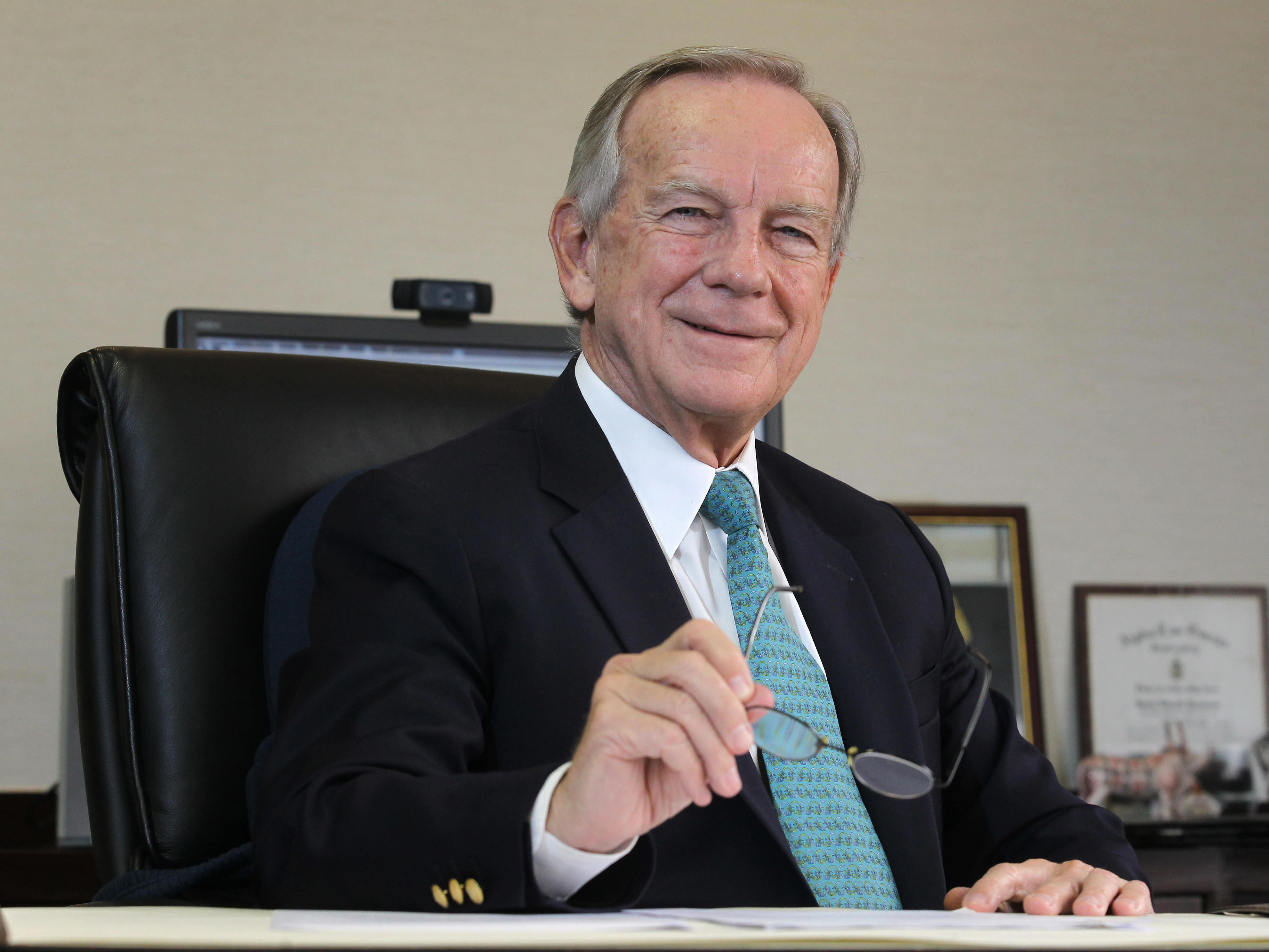 Billionaire Jim Thompson's daughter now runs his company. He reflects ...