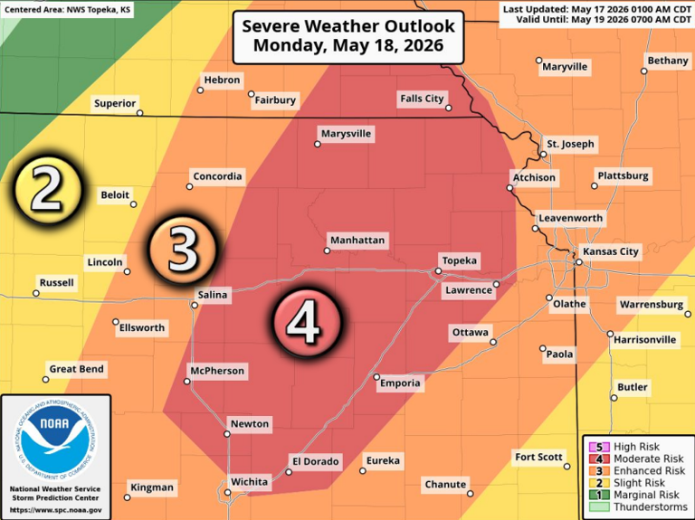 Moderate tornado risk brings chaser Reed Timmer to Topeka