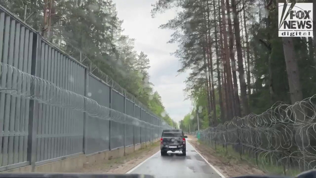 Watch: Polish troops patrol NATO's front line with Belarus