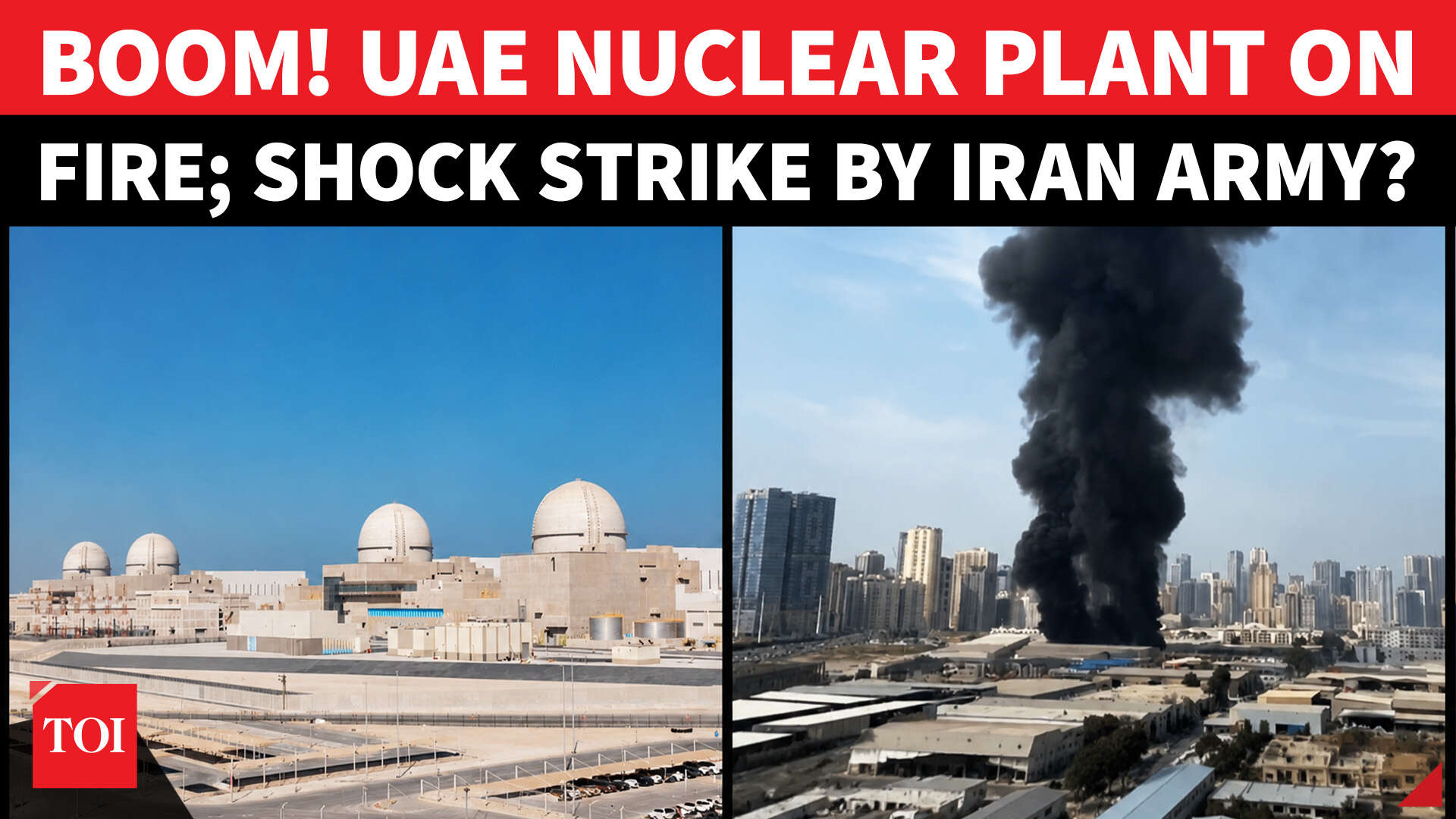 Mysterious drone attack on US ally UAE, nuclear power plant hit | Watch
