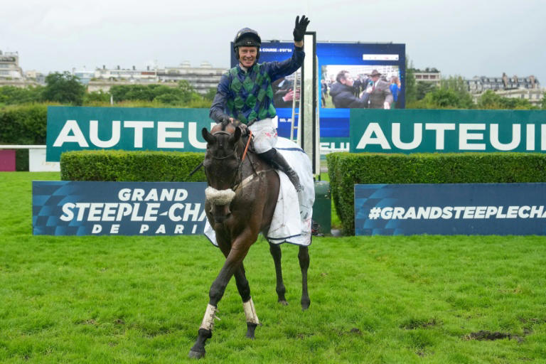 Le cheval pur-sang Sel Jem remporte le Grand Steeple-Chase de Paris