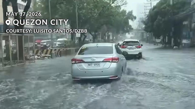 Parts of QC flooded due to heavy rains
