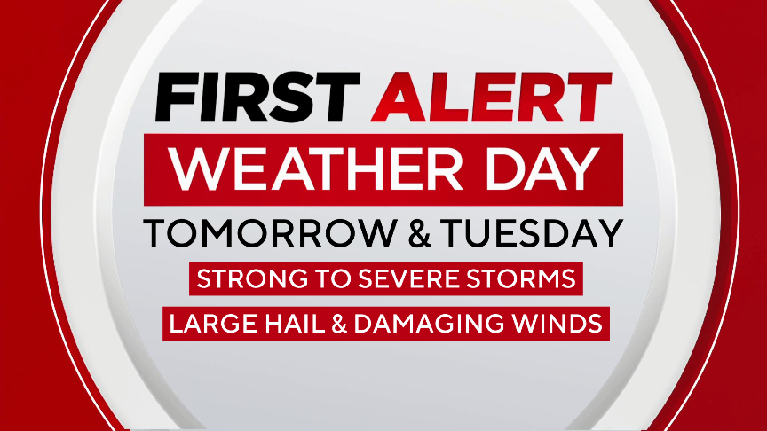 Monday, Tuesday to be First Alert Weather Days for North Texas storm ...