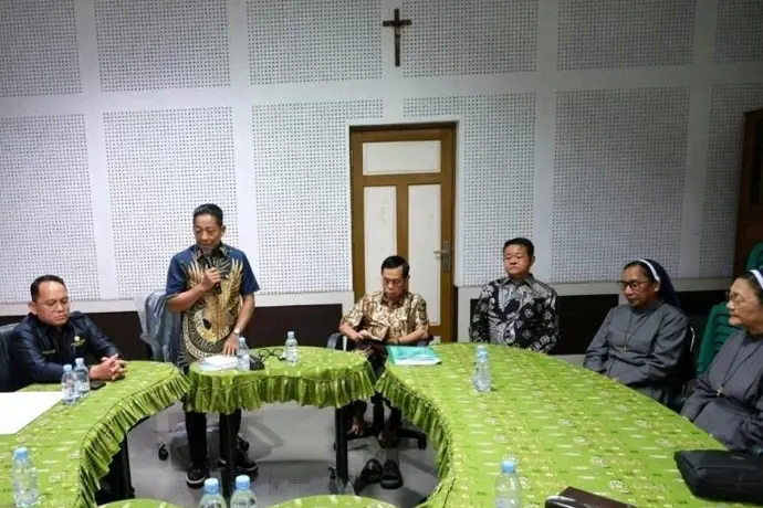 Bupati Heriyus apresiasi kerja sama Yayasan Filia Gracia