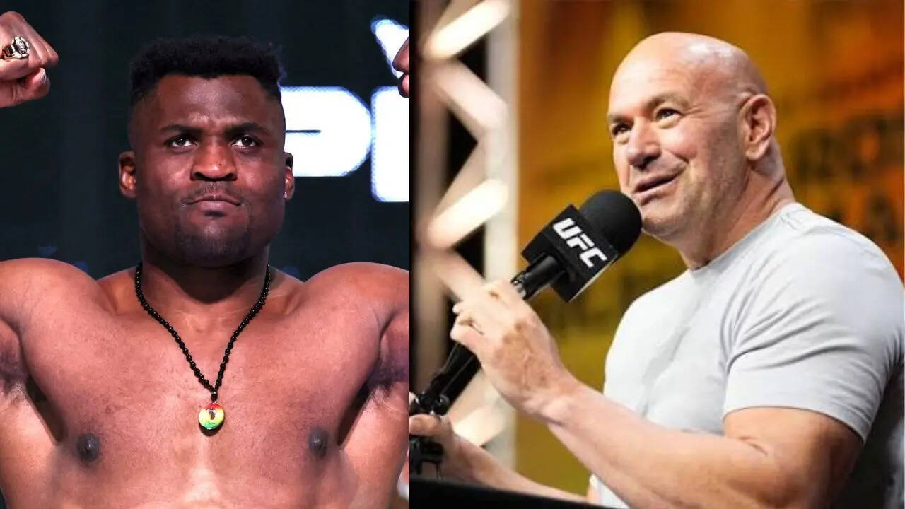 Let's move on: Francis Ngannou fires back as Dana White announces Conor ...