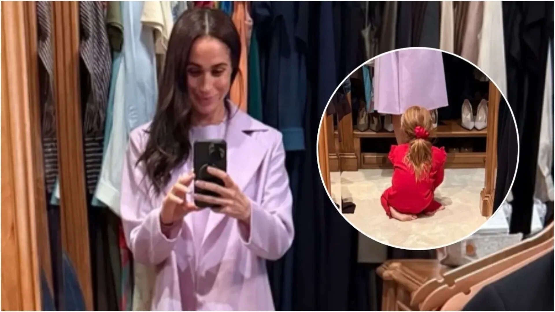 Meghan Markle shares rare glimpse of Princess Lilibet’s fiery red hair ...