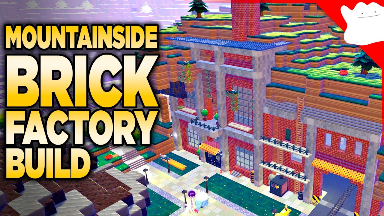 This Brick Factory Build Is Complete in Pokopia